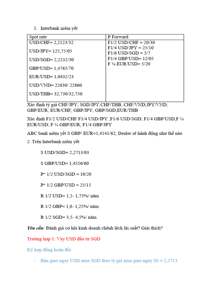 BàI tập TTNH | PDF