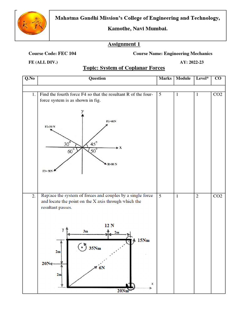 EM Assignment 1 | PDF
