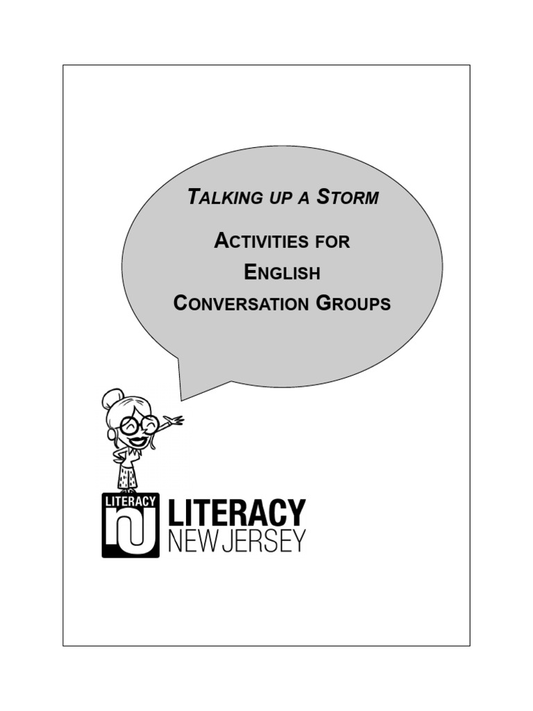 Talking Up A Storm - Activities For English Conversation Groups | PDF | Body Language | Gesture