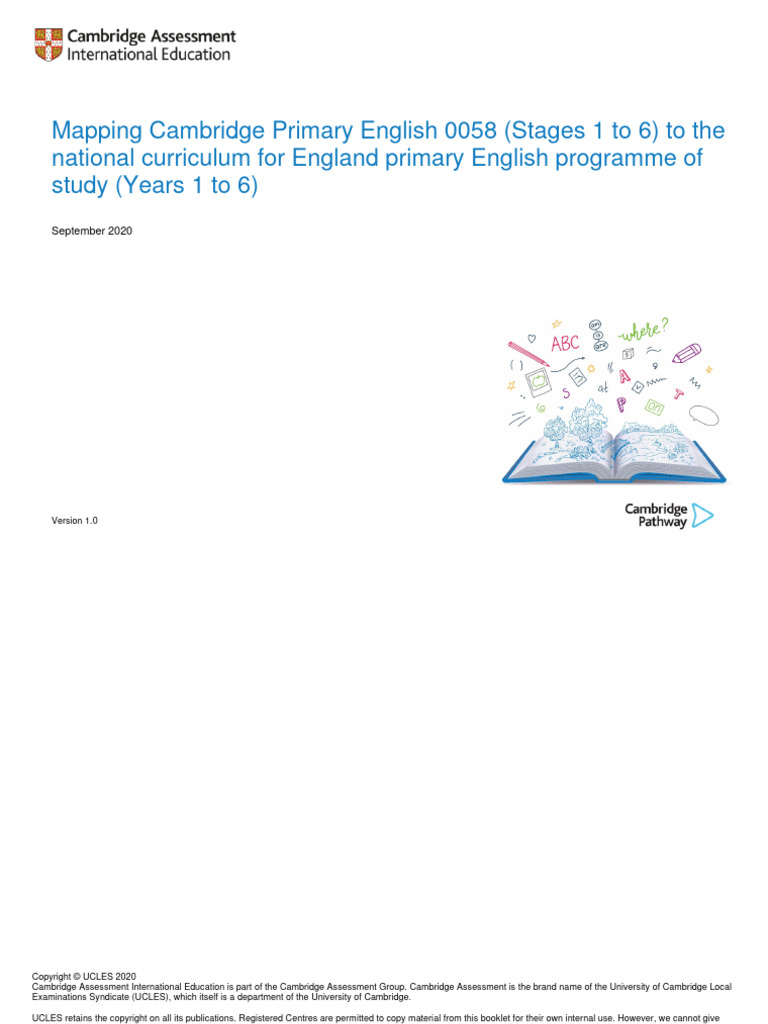 1702667678cambridge Primary English and The National Curriculum For ...