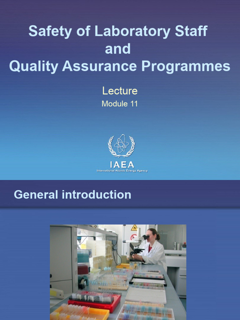 Module 11 - Safety and Quality Assurance | PDF | Audit | Quality Assurance