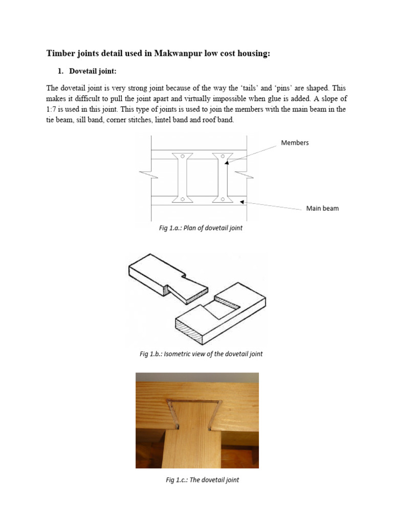Joint Detail | PDF | Woodworking
