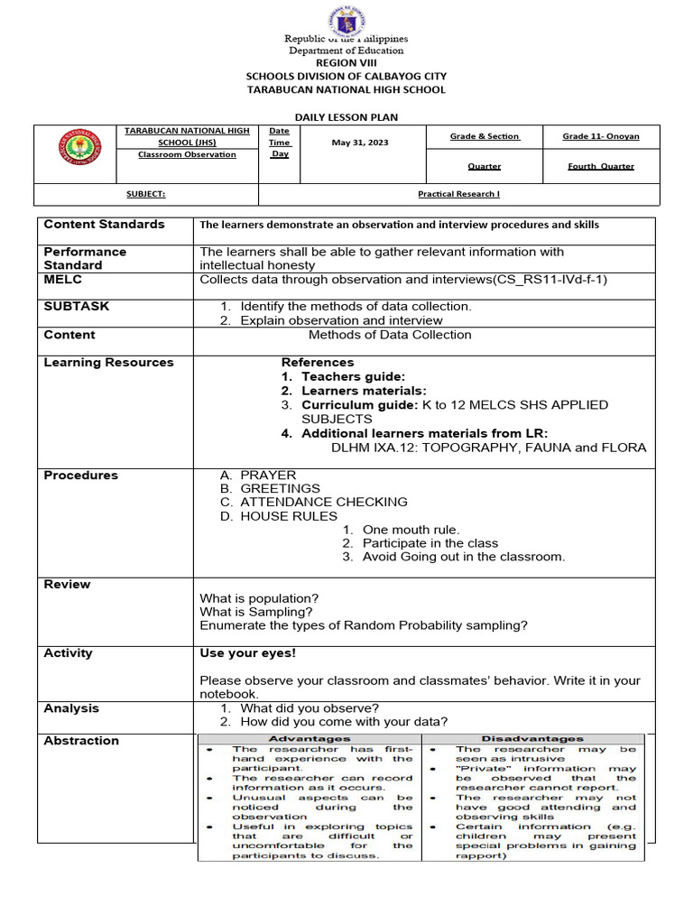 Cot Pri | Download Free PDF | Learning | Sampling (Statistics)