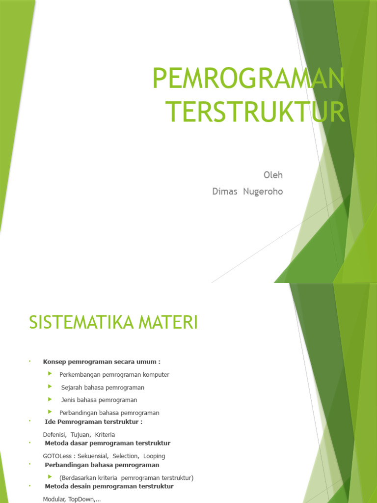 Pemrograman Terstruktur | PDF