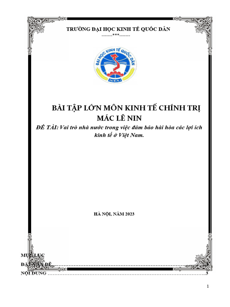 Bai Tap Lon | PDF