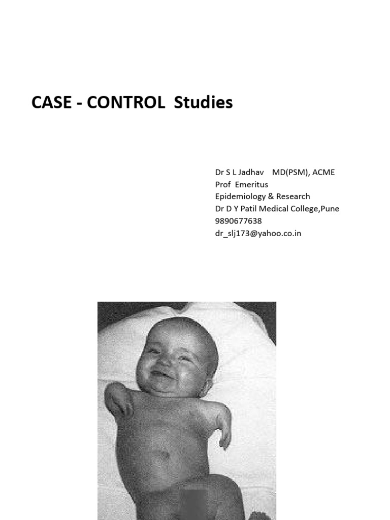 3.case Control Studies Mar 24 | PDF | Odds Ratio | Epidemiology