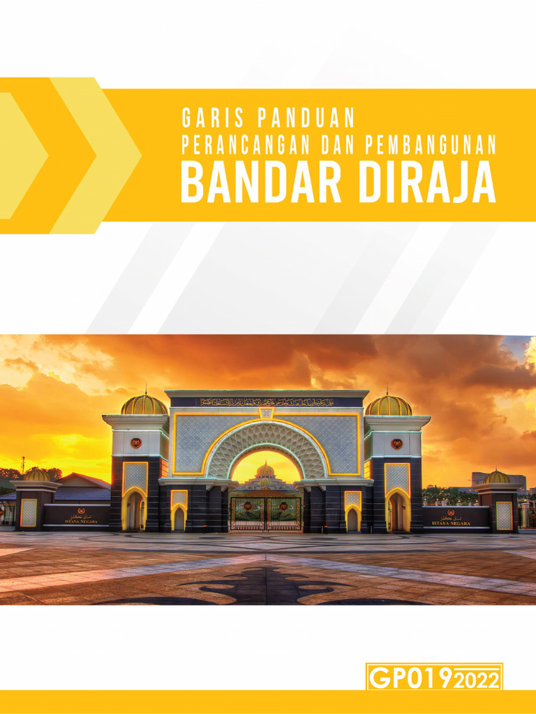 Garis - Panduan Perancangan Dan Pembangunan Bandar Diraja | PDF
