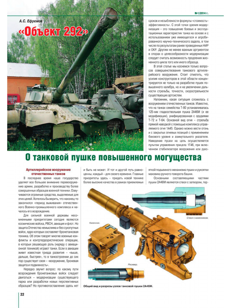 Object 292 (Russian) | PDF