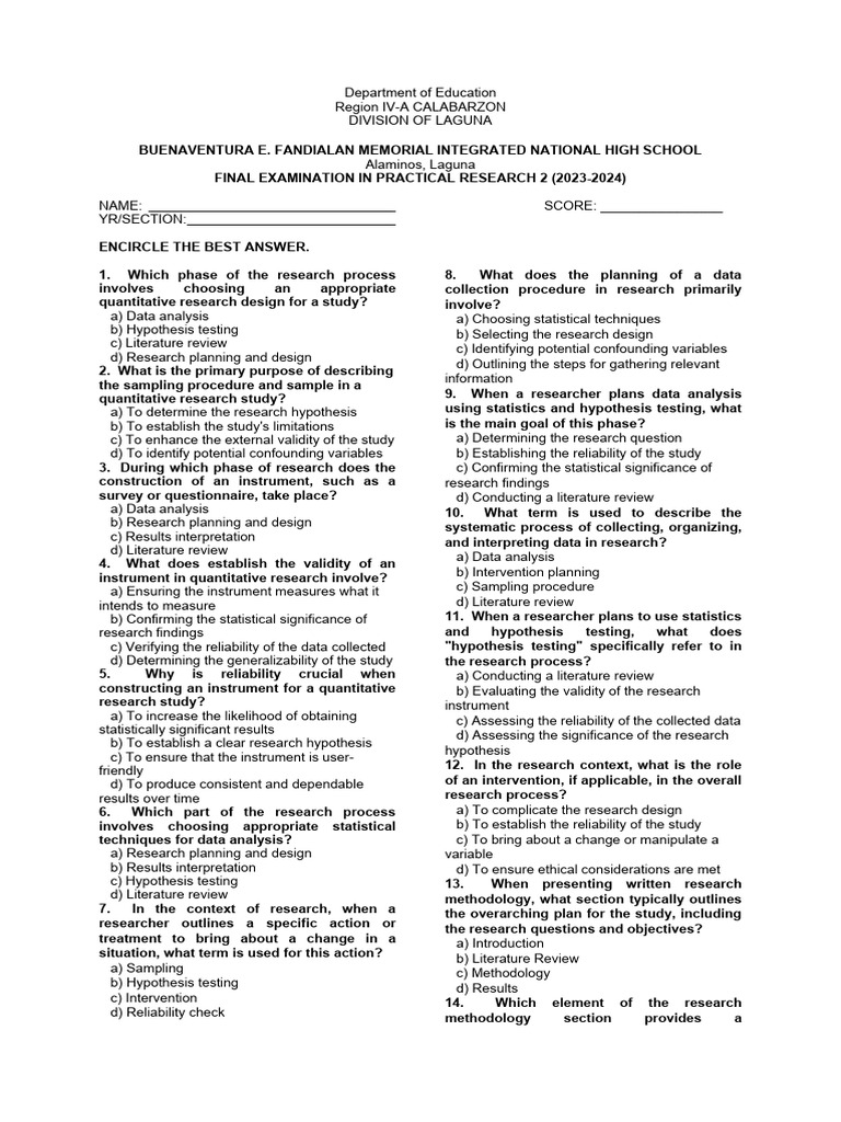 Pr2-Reviewer (SHS-12) | PDF | Methodology | Statistics