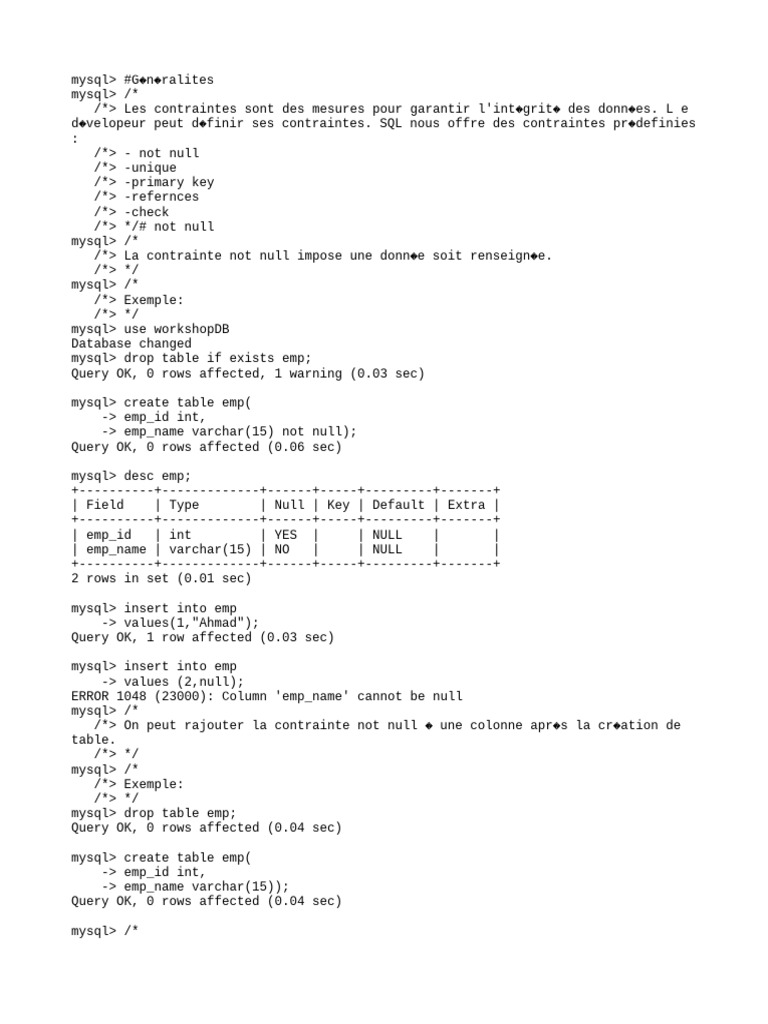 03DDL Ahmad Diop | PDF | Data Model | Computer Data
