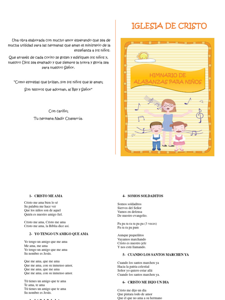 Coritos de Niños | PDF | Cristo (título) | Jonás