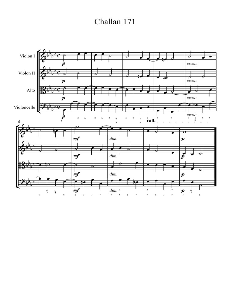 Challan 171 - Partition Complète | PDF | Instruments à corde