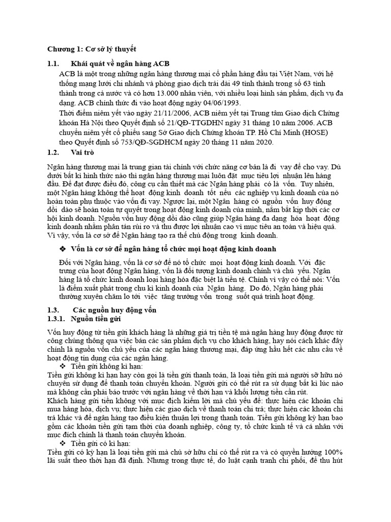 NHTM Chương 1 | PDF