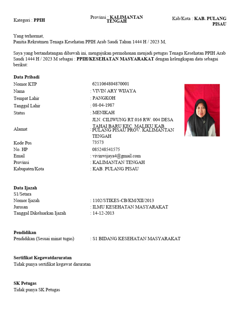 Dokumen Efiling - 20221207164145 | PDF