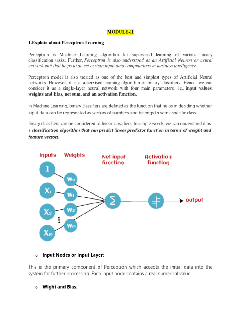 ML Module Ii | PDF | Support Vector Machine | Bayesian Network