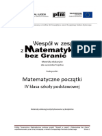 Matematyka Z Plusem 5 Zeszyt Zadan | PDF