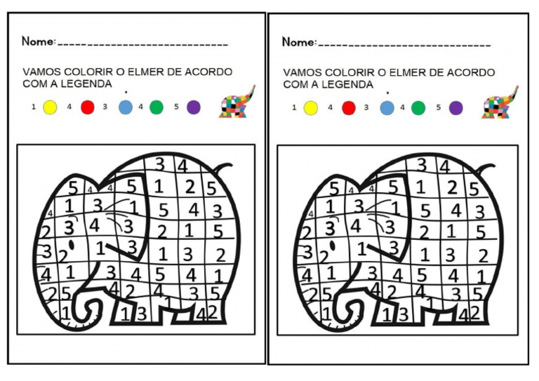 Elmer o Elefante Colorido | PDF