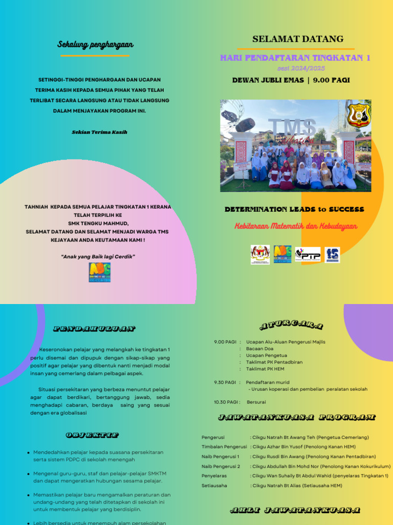 Pamplet Ting 1 | PDF