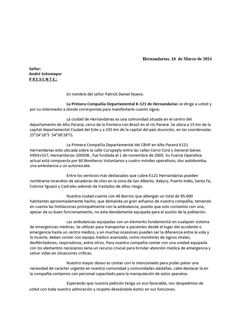 Bomb Eros | PDF | Ambulancia