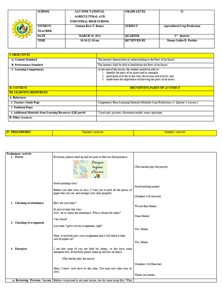 Insect Demo | PDF | Insects | Fly