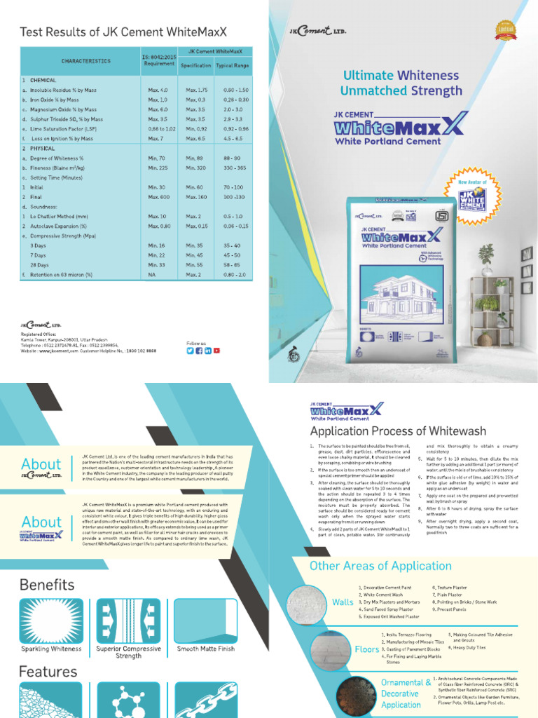 Whitemax Brochure | PDF