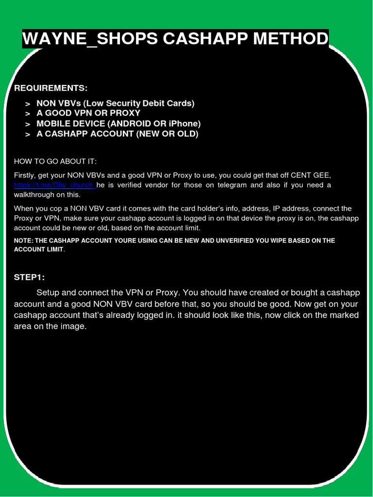 2024 Latest Cashapp Method 1-2 | PDF | Software | Cyberspace