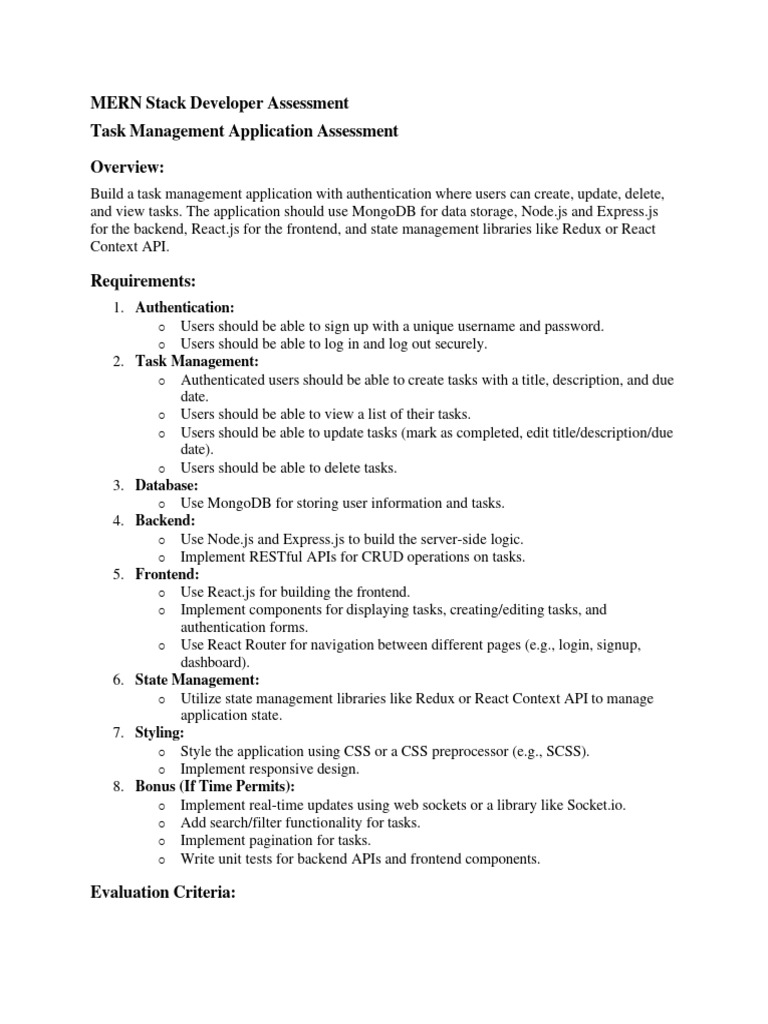 MERN Stack Developer Assessment-3 | PDF | User (Computing) | Computer Engineering