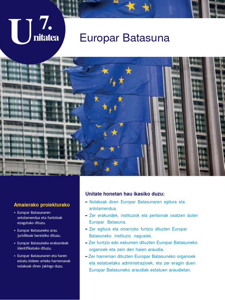 7ud Europar Batasuna | PDF