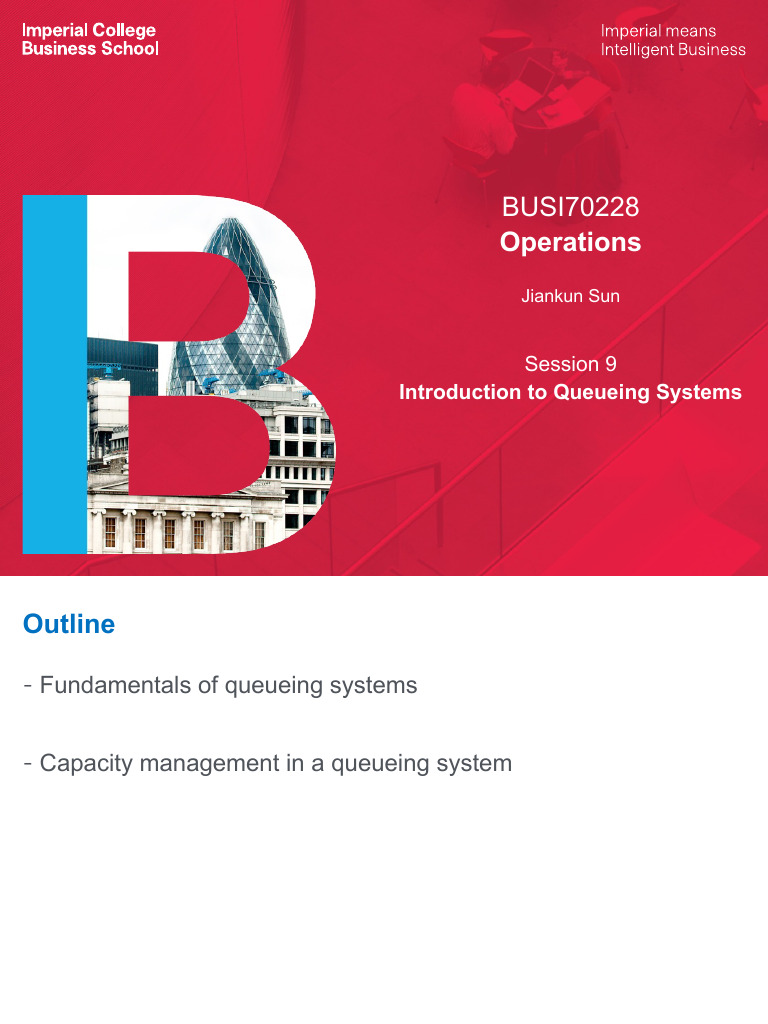 Session9 Introduction To Queueing Systems Pdf Demand Applied Mathematics 