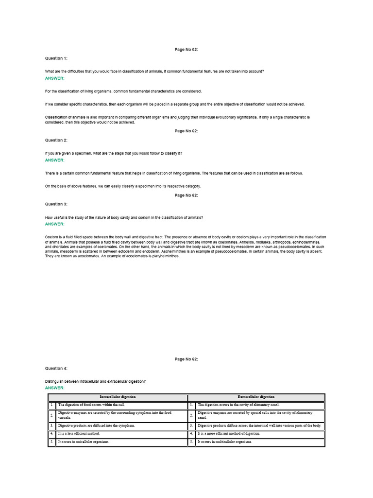 animal kingdom | PDF | Biology | Zoology