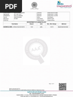 Fake Blood Test Report | PDF