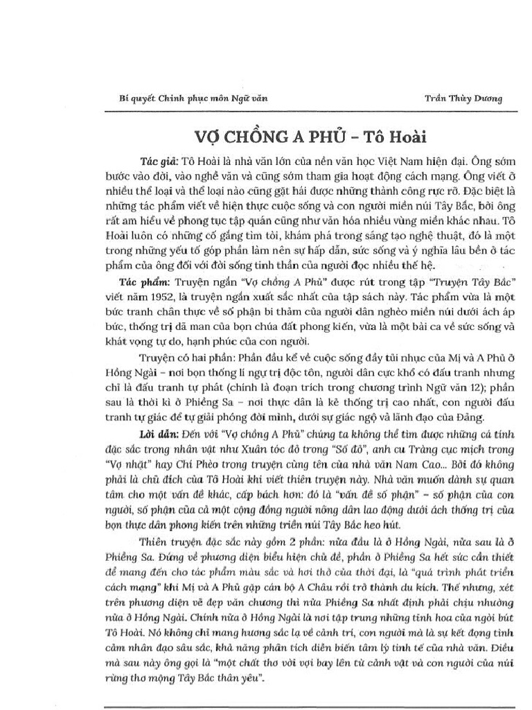 V CH NG A PH Word | PDF
