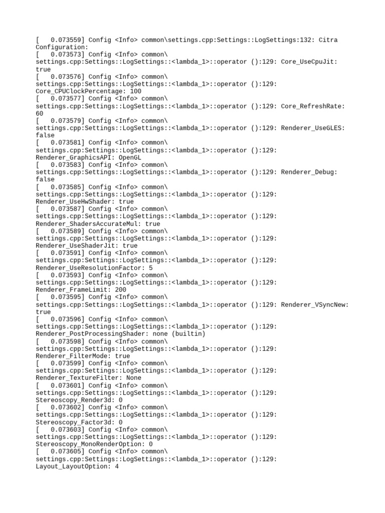 Citra Log | PDF | Computing Platforms | Ibm Pc Compatibles