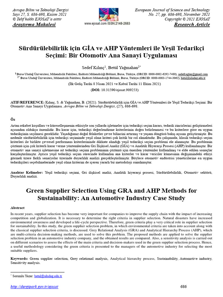 Ders 5. Makale | PDF