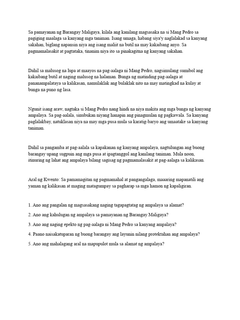 NRP Draft April 5 Filipino | PDF