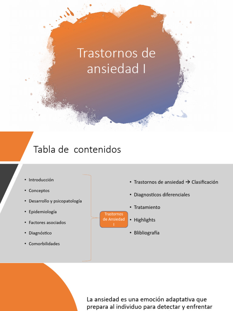 Trastornos de Ansiedad | PDF | Ansiedad | Trastorno de ansiedad