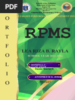 PMES 2024-2025 Template | PDF | Learning | Pedagogy