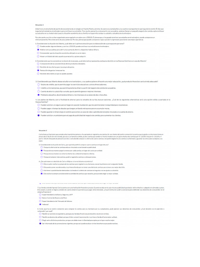 Examen de Entrada | PDF