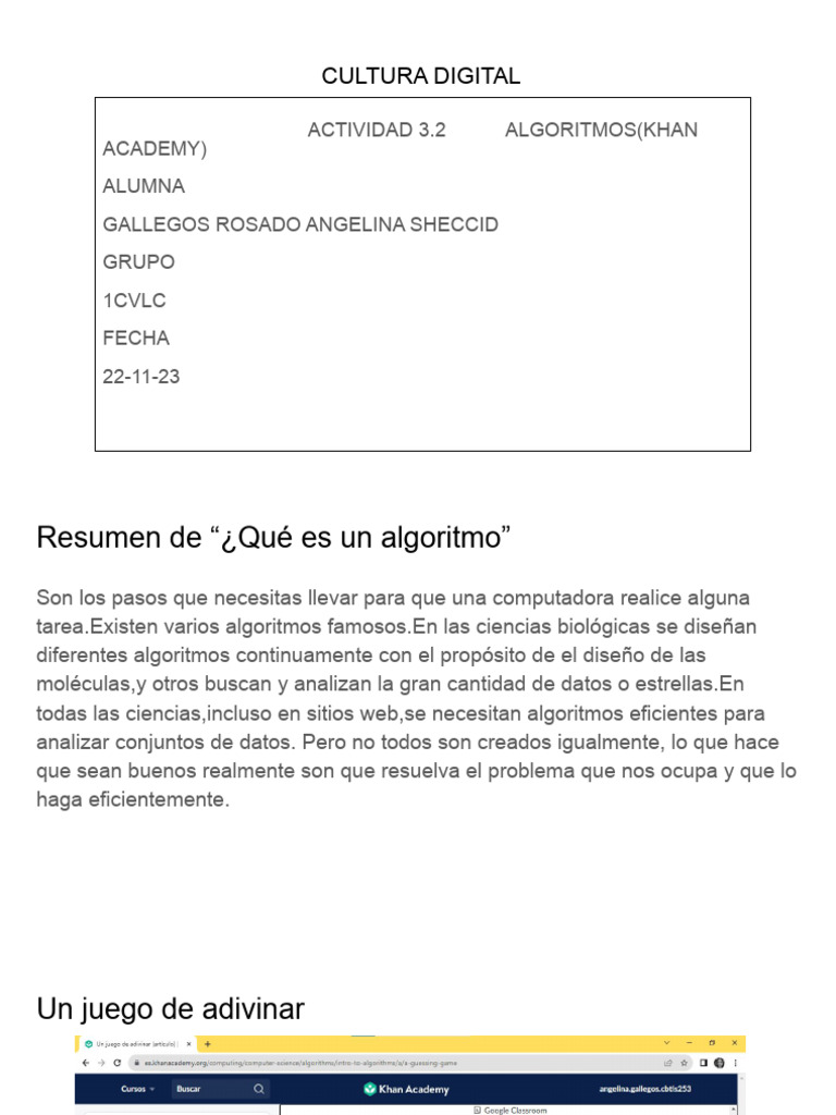1CVLC Act3.2 GALLEGOS ROSADO ANGELINA SHECCID | PDF
