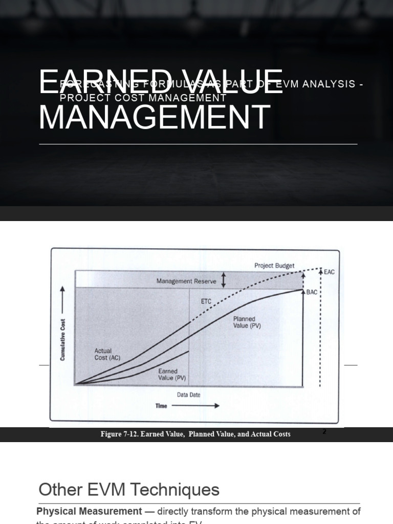 10-11th Lecture Earned Value Management | PDF