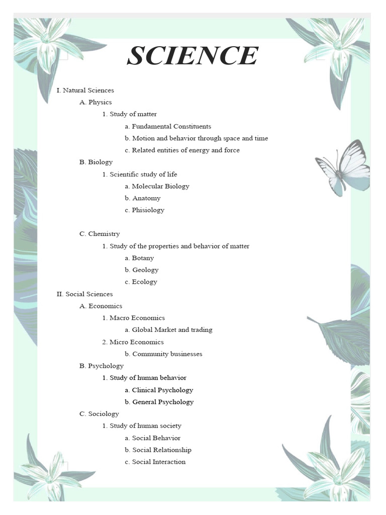 SCIENCE | PDF | Science & Mathematics