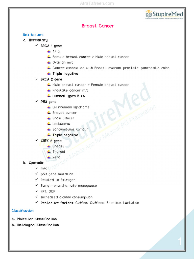 Patho - Breast Tumors Atf | PDF | Breast Cancer | Cancer
