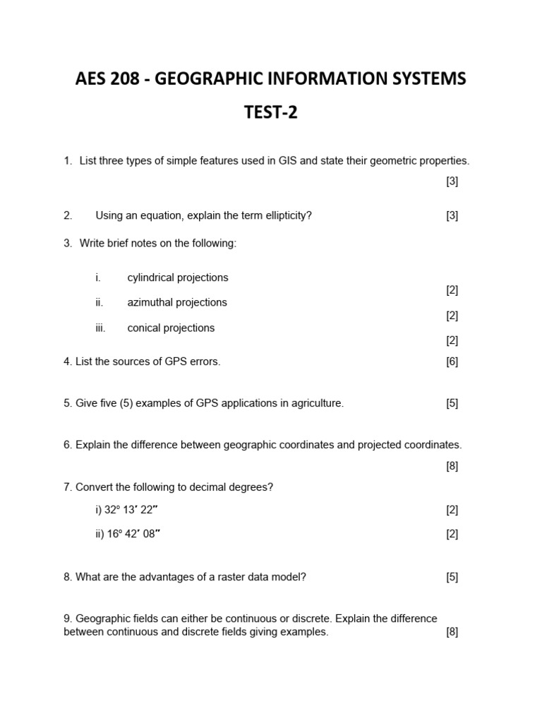 Test 3 - Aes 208 | PDF