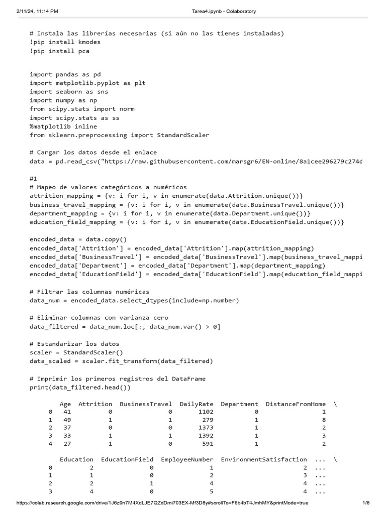 Tarea 4 | Download Free PDF | Statistical Classification | Applied ...