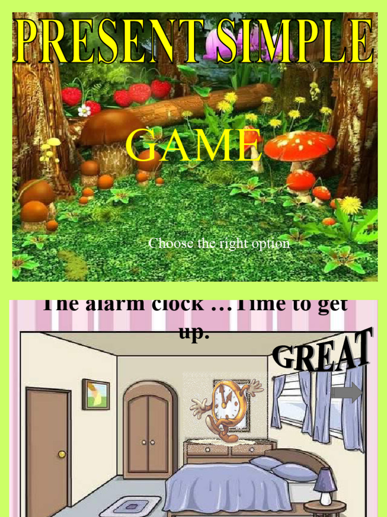 Present Simple Game Worksheet | PDF