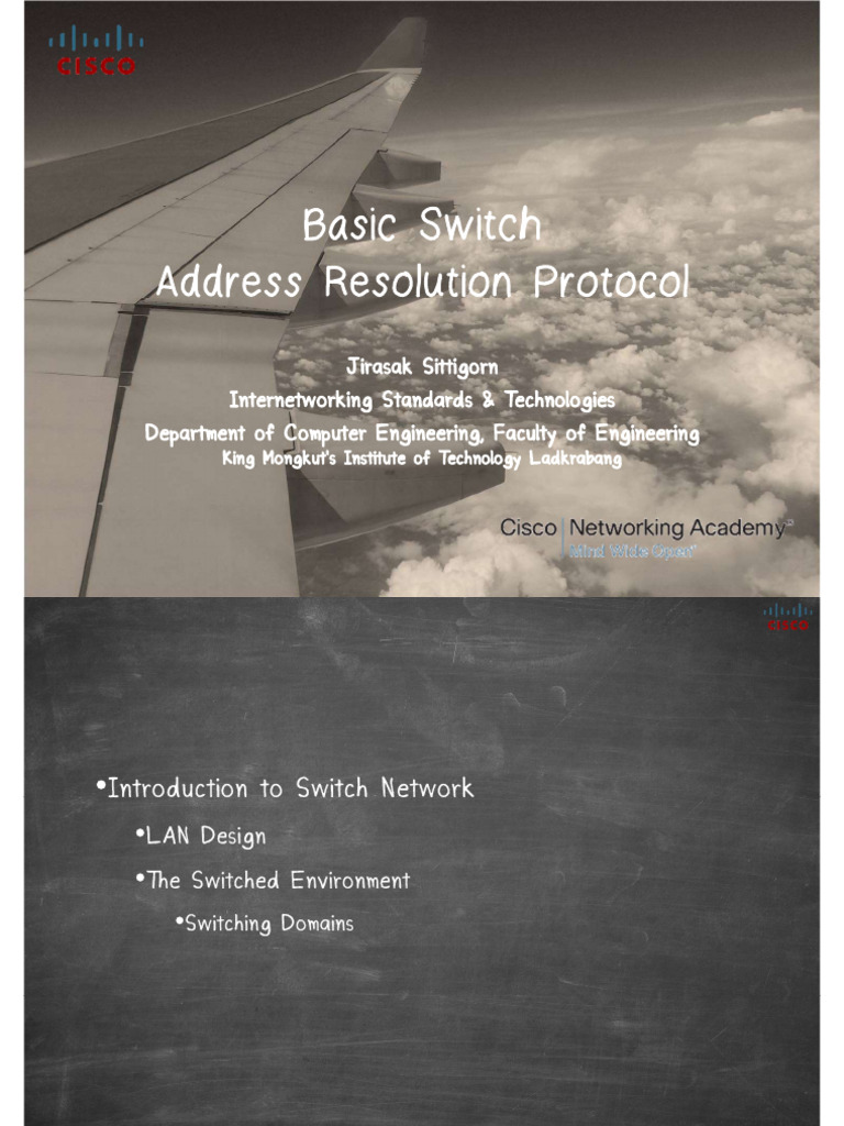 07 Basic Switch - ARP-1C | PDF | Internet Architecture | Network Protocols