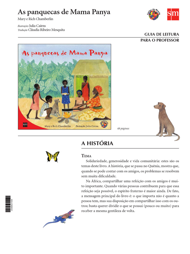 As Panquecas de Mama Panya Guia de Leitura | PDF | Quênia | África