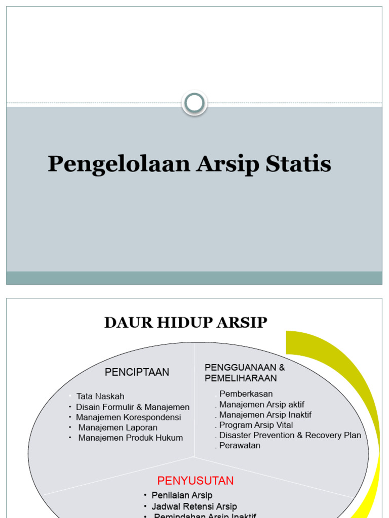 Arsip Statis | PDF