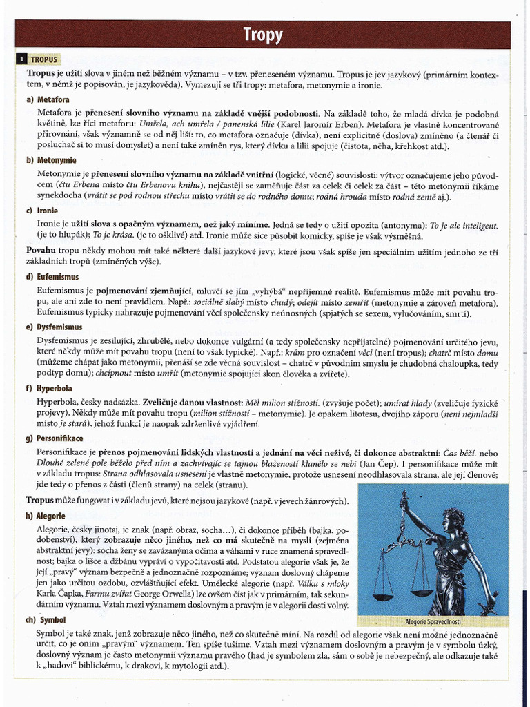 Tropy A Figury Didaktis | PDF