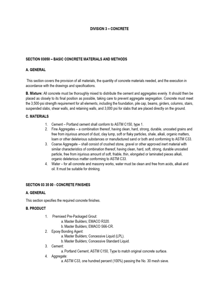 Bill of Quantities Example | PDF | Concrete | Plaster